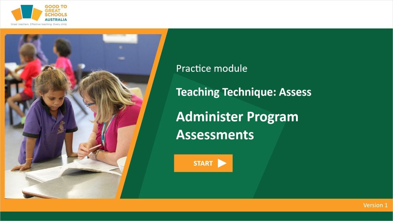 Practice Modules: Teaching Technique: Model (You Do) - Good to Great ...