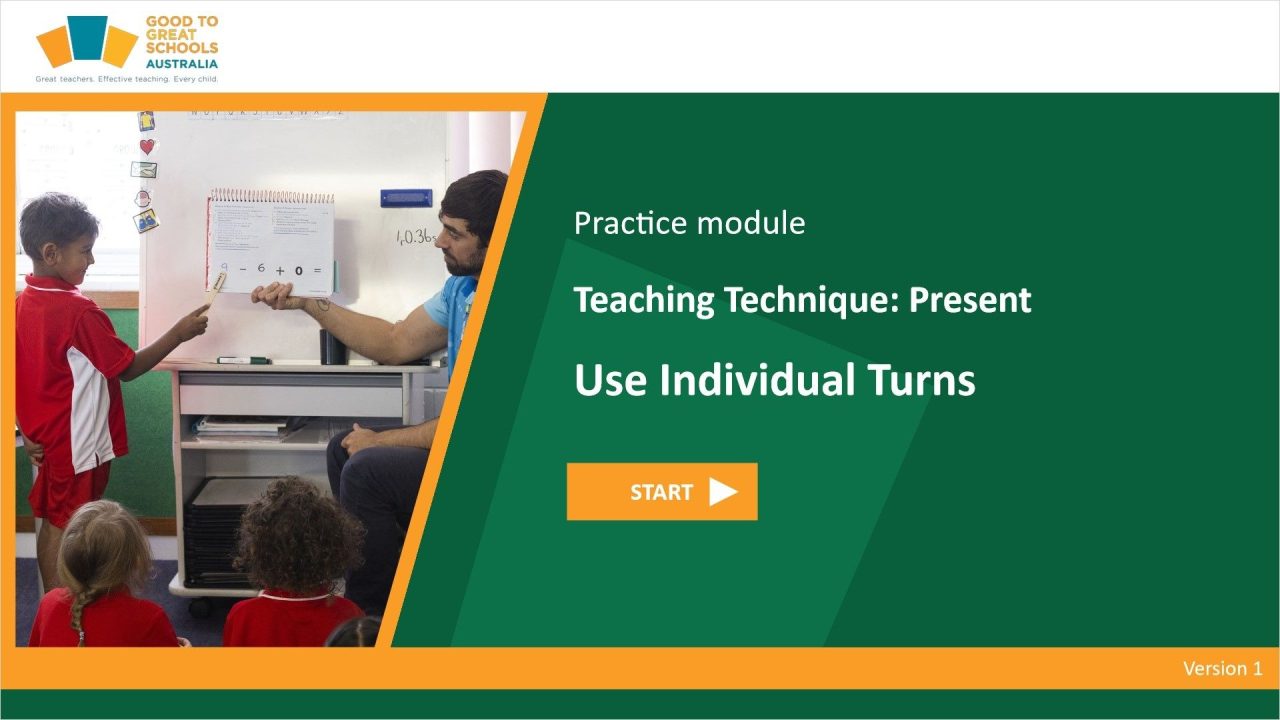 Practice Modules: Teaching Technique: Model (We Do) - Good to Great ...