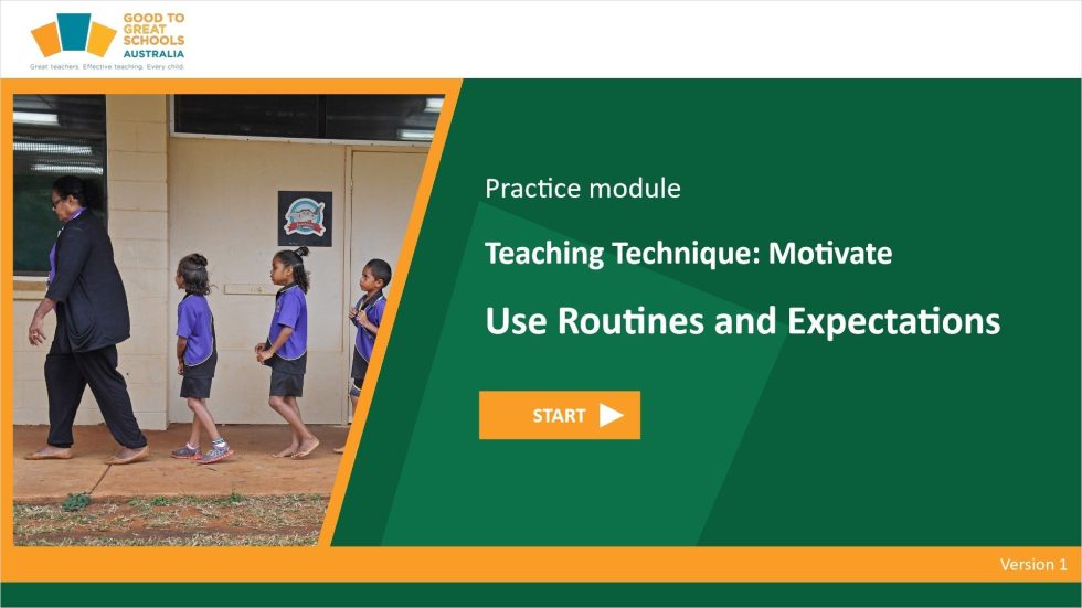 Practice Modules: Teaching Technique: Model (I Do) - Good to Great ...