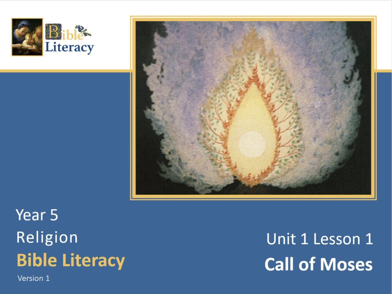 Bible Literacy - Unit 1