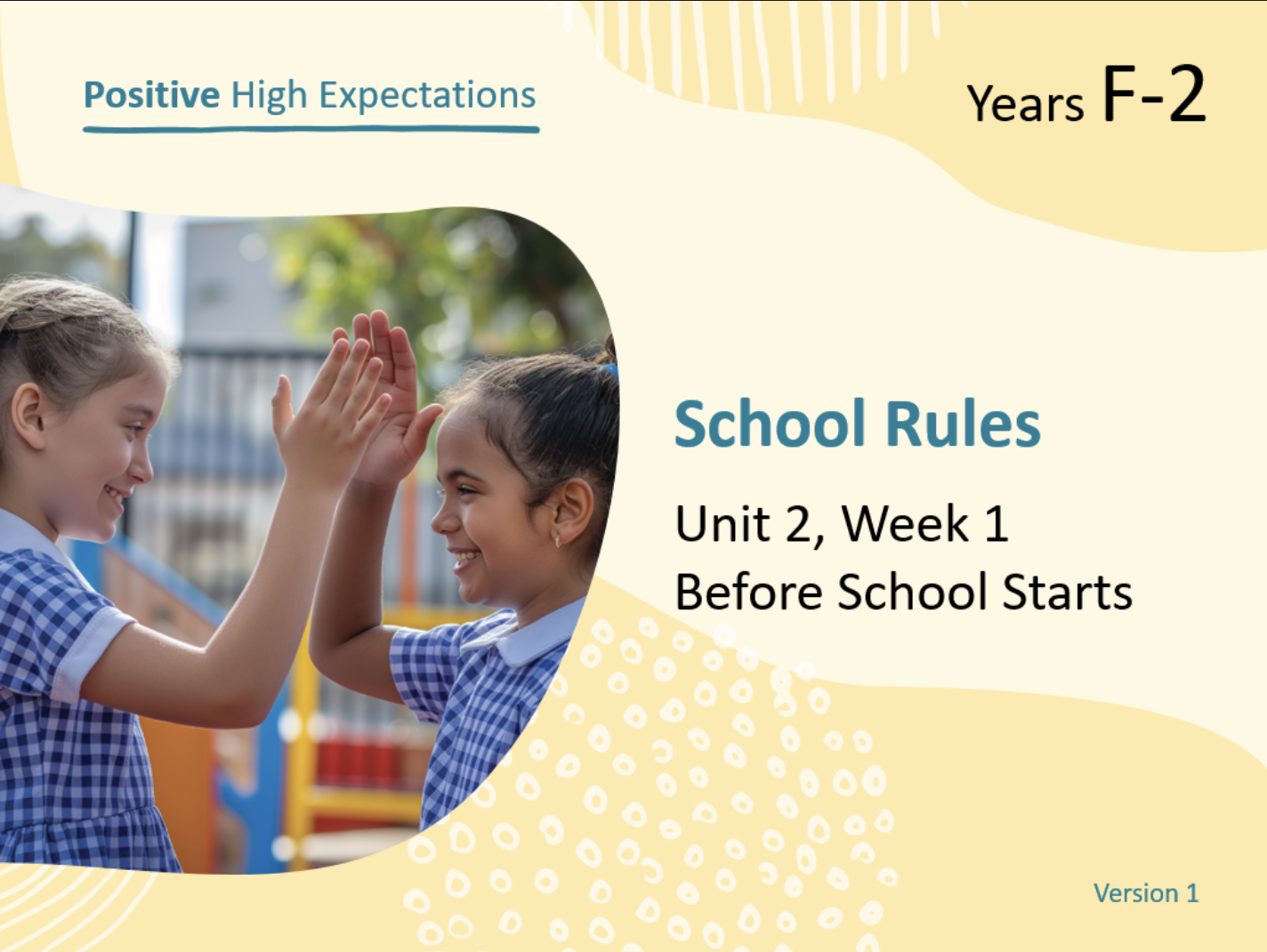 ECIS - Positive High-Expectations - Unit 2
