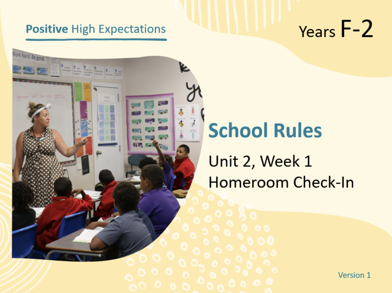 ECIS - Positive High-Expectations - Unit 2