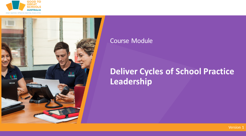 Professional Learning Modules