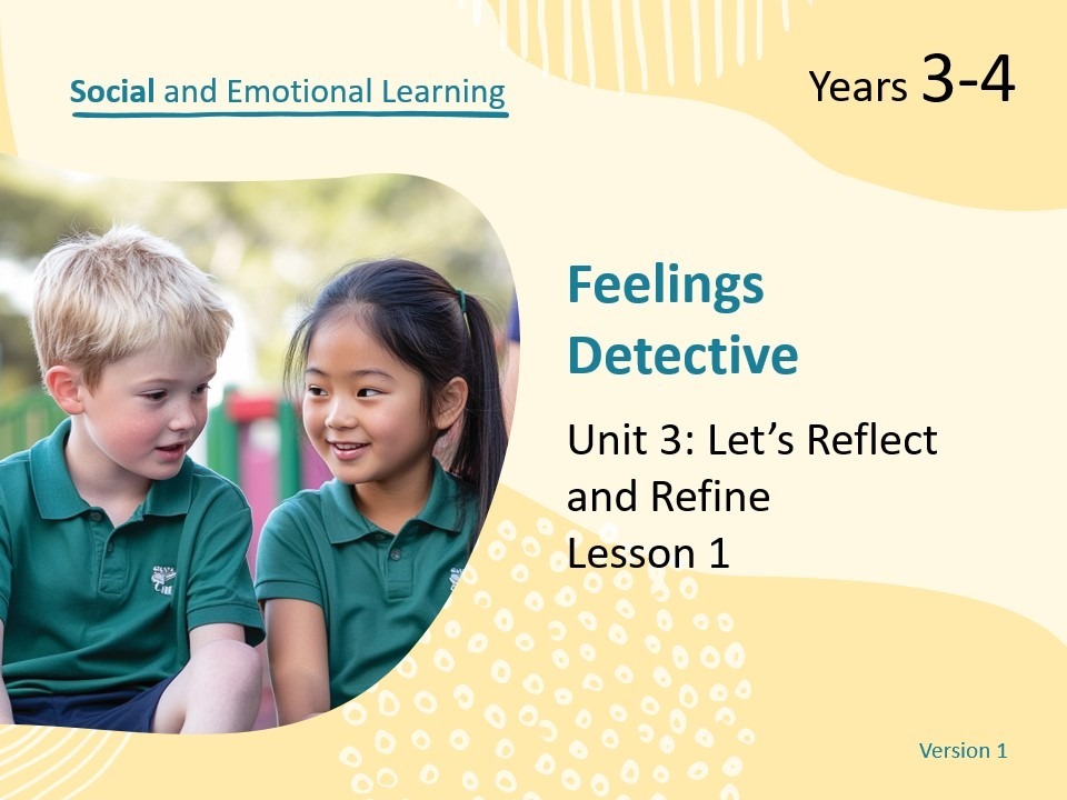 ECIS – Social and Emotional Learning – Unit 3 - Good to Great Schools ...