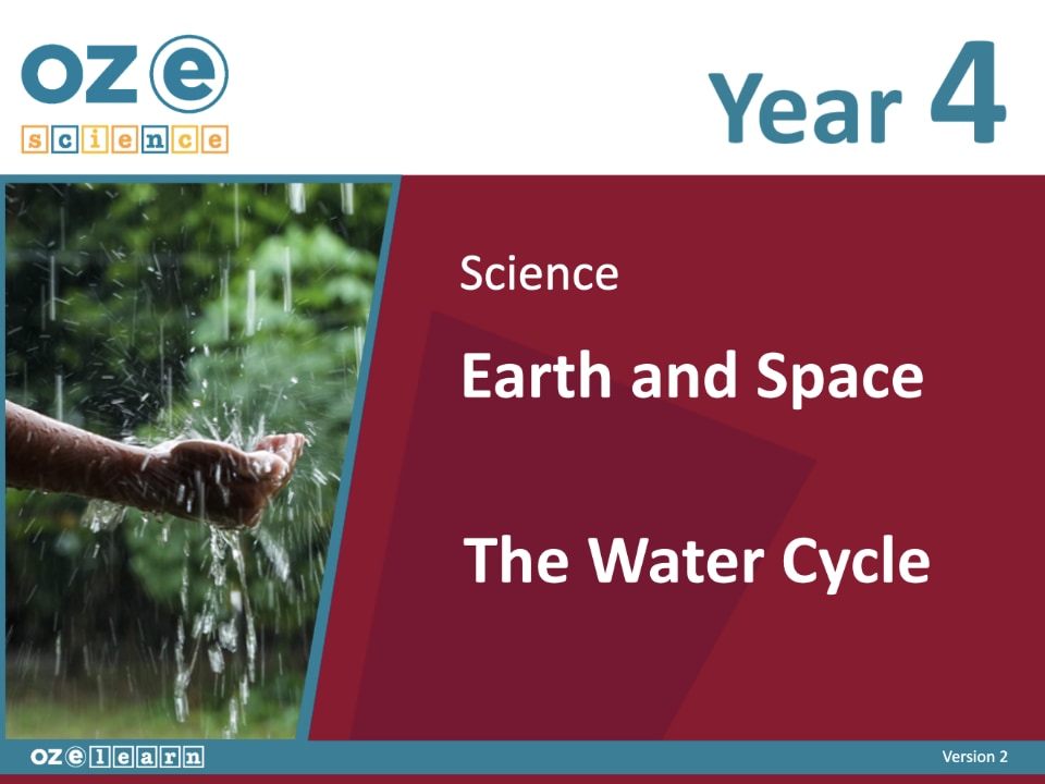 Science – Earth and Space – Version 2 - Good to Great Schools Australia