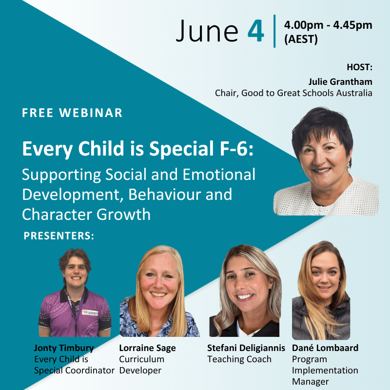 Every Child is Special F-6: Supporting Social, Emotional and Character ...