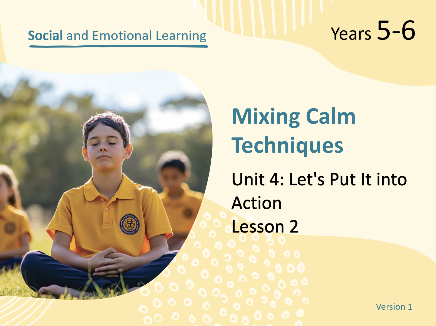 ECIS – Social and Emotional Learning – Unit 4 - Good to Great Schools ...