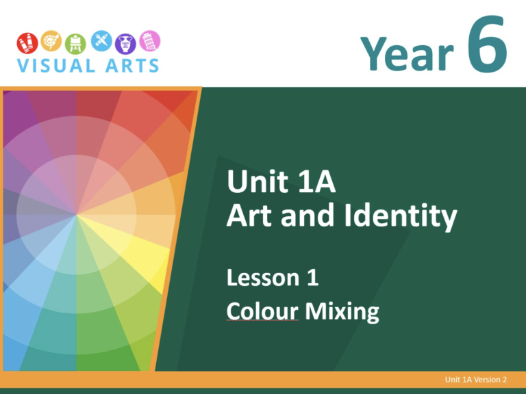 Visual Arts Unit 1 - Good to Great Schools Australia
