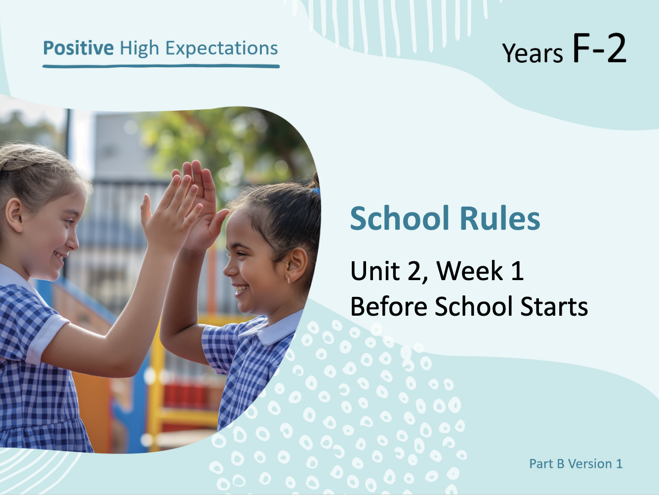 ECIS - Positive High-Expectations - Unit 2